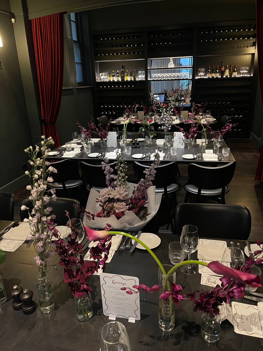 BUD VASES PACKAGE – Amalfi Floral Design